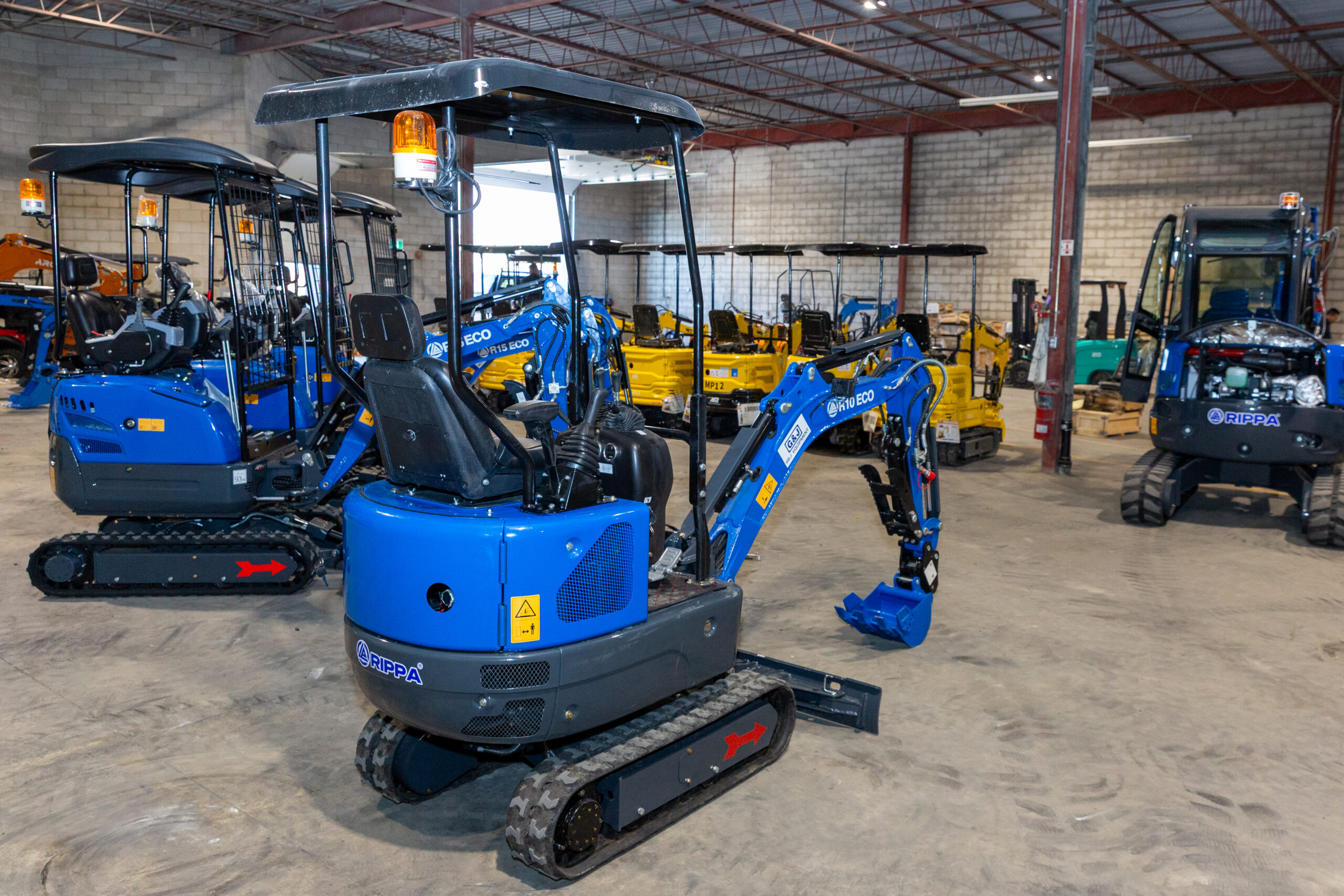 RIPPA R10 ECO Mini Excavator - Diesel | G&J Equipmentz